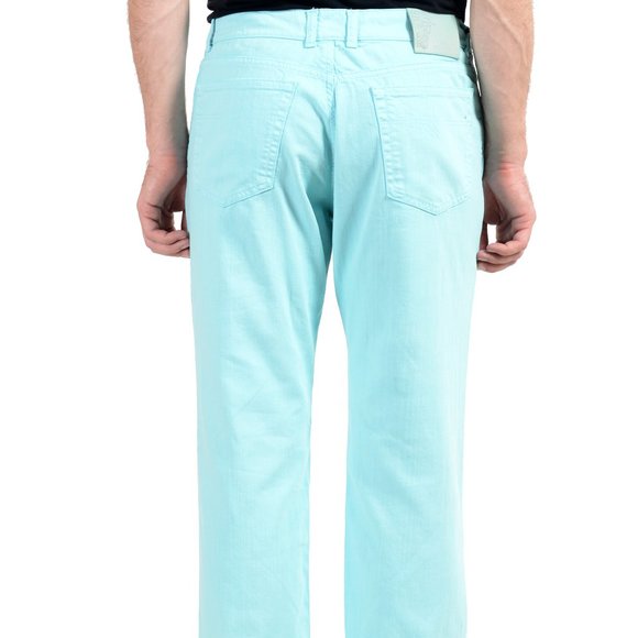 Versace Collection | Jeans | Versace Collection Slim Mens Turquoise ...
